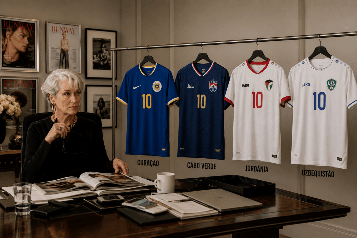 Novas cores no Mundial: conheça as camisas das seleções estreantes da ...